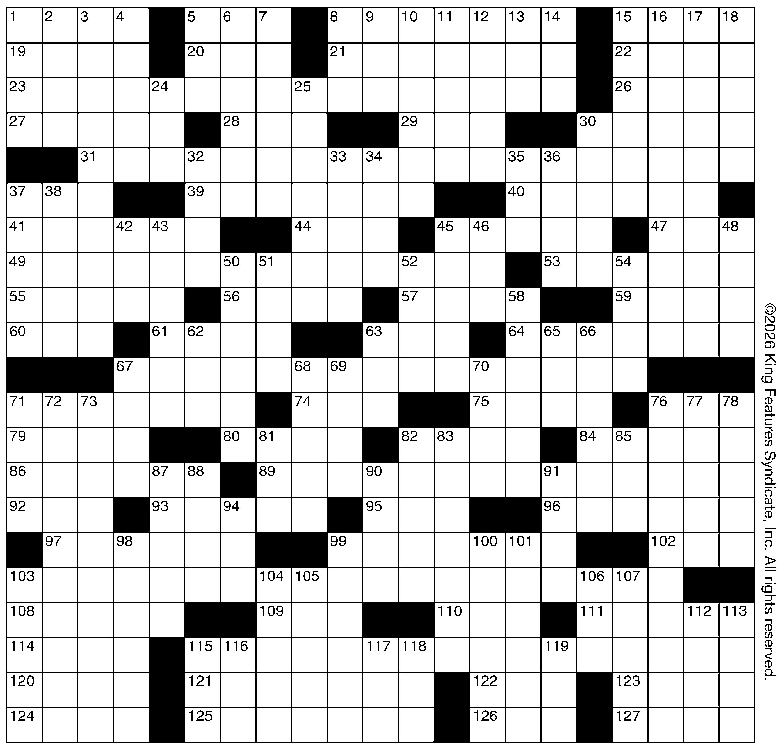 Crossword: ‘Fun 'n' Games’ (3/4/26) | Seven Days