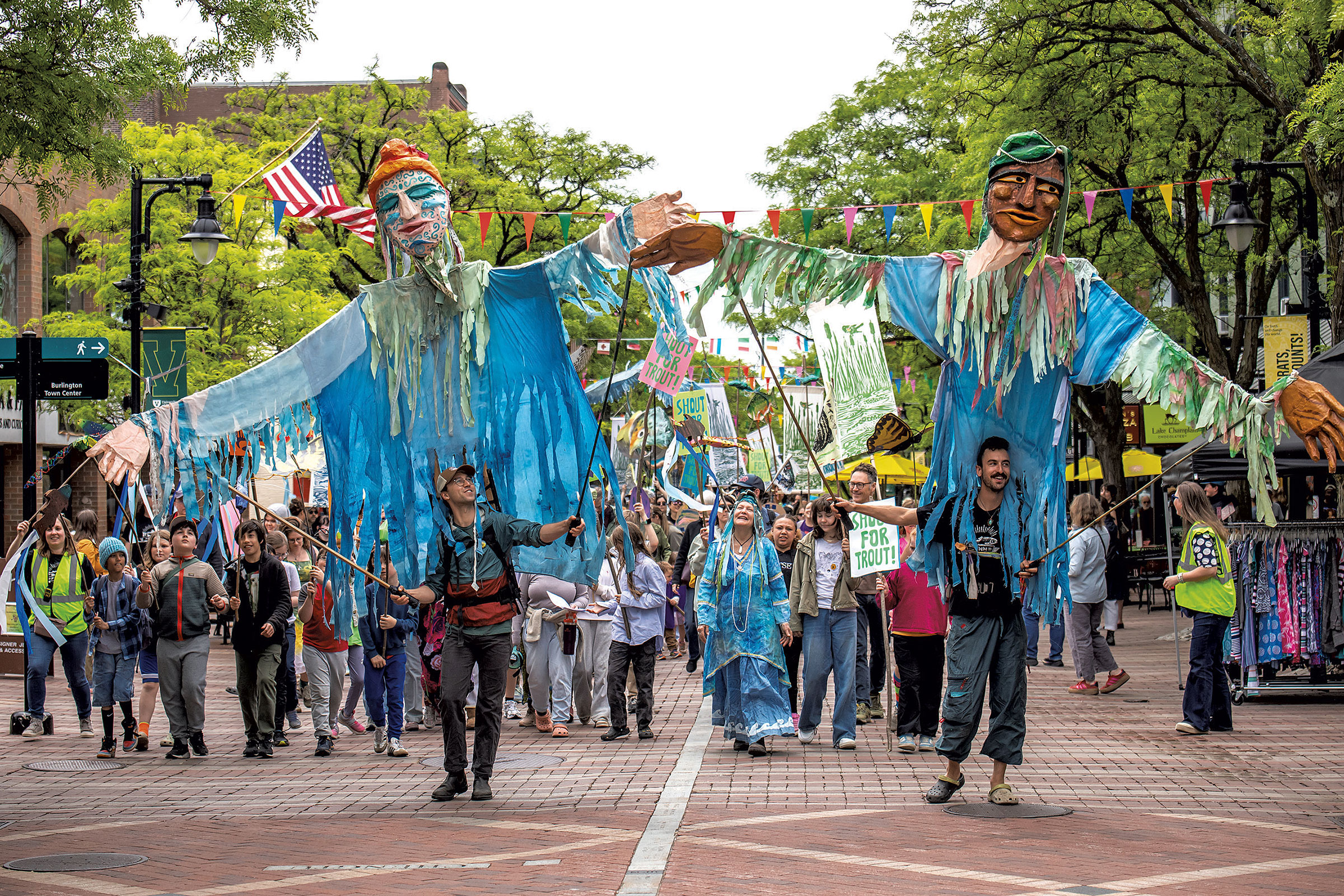 A Burlington Elementary School Parade Celebrates the Trout | Seven Days
